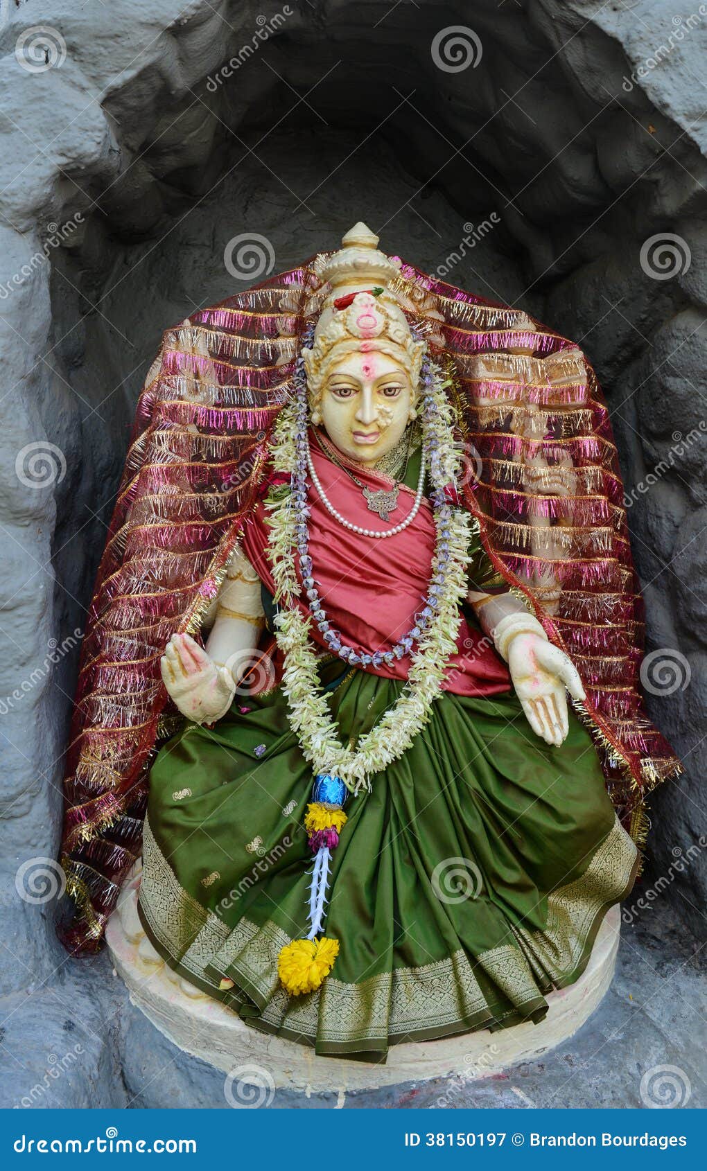 Sri Goddess Statue, The Indonesian Rice Goddess Royalty-Free Stock ...
