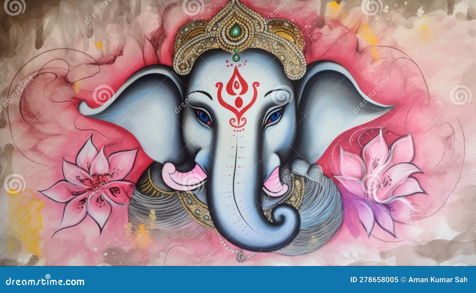 Hindu Mythology God Ganesh. Created with Generative AI Technology ... Hindu Mythology God Ganesh. Created with Generative AI Technology ...