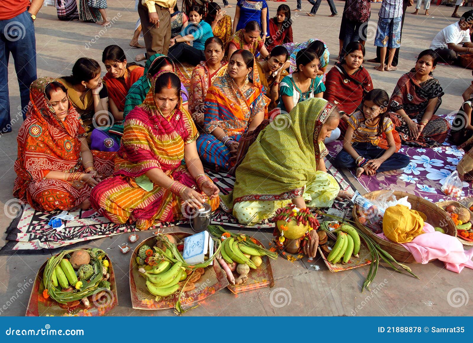 Hindu Rituals editorial stock photo. Image of chatt, asia - 21888878