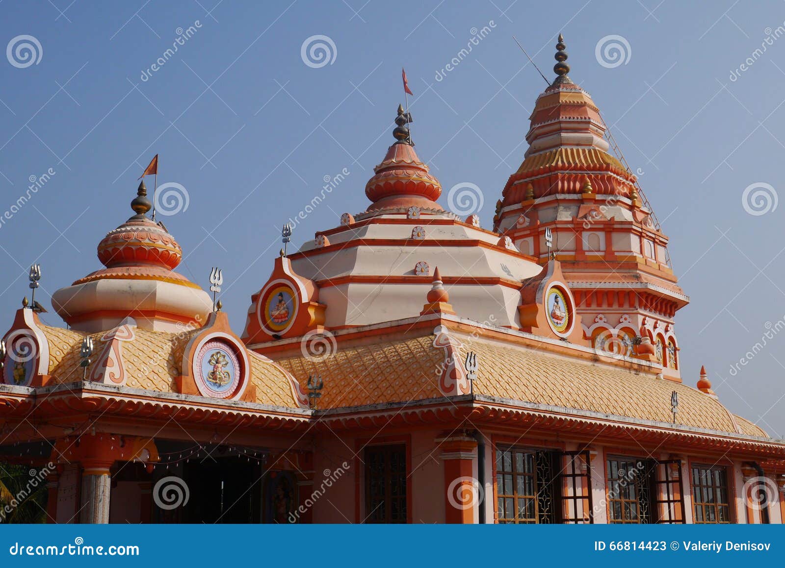 The Hindu roadside temple stock image. Image of facade - 66814423