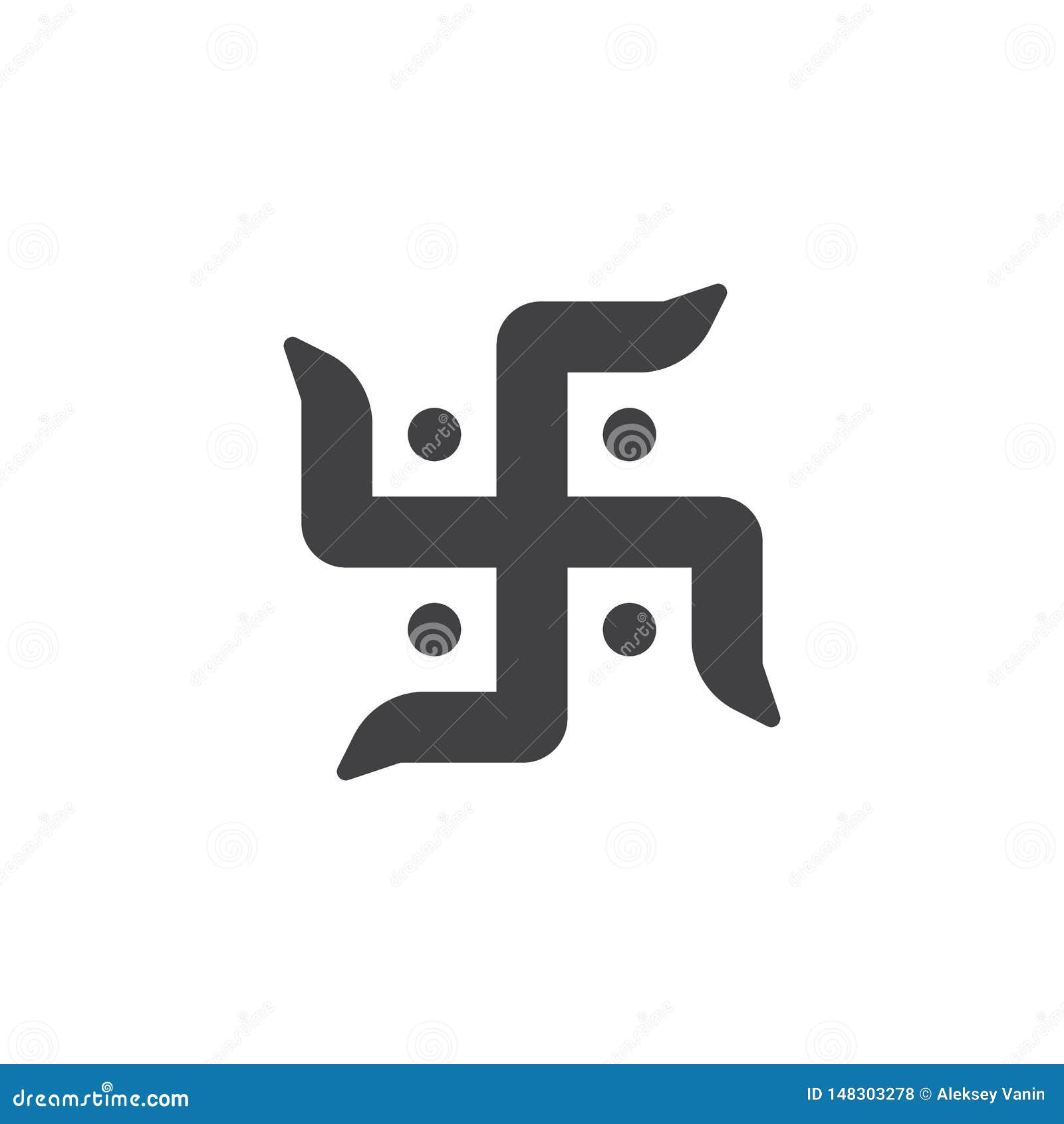 Hindu swastika vector icon stock vector. Illustration of logo - 148303278 Hindu swastika vector icon stock vector. Illustration of logo - 148303278