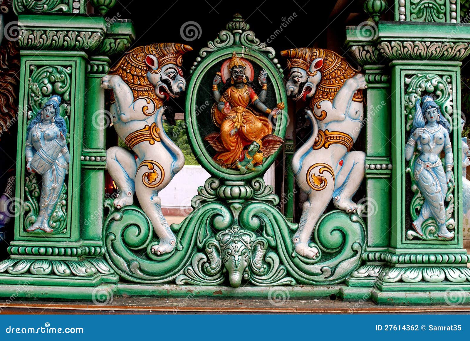 Hindu Temple stock photo. Image of heritage, temple, religion - 27614362