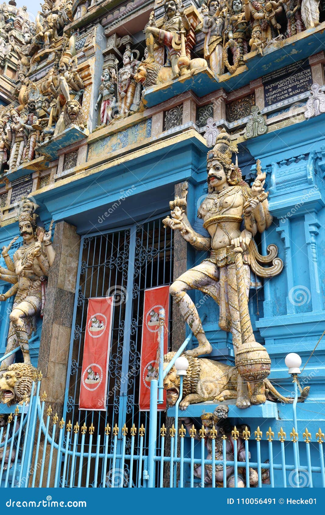 Hindu Temple of Colombo in Sri Lanka Stock Image - Image of religion ...