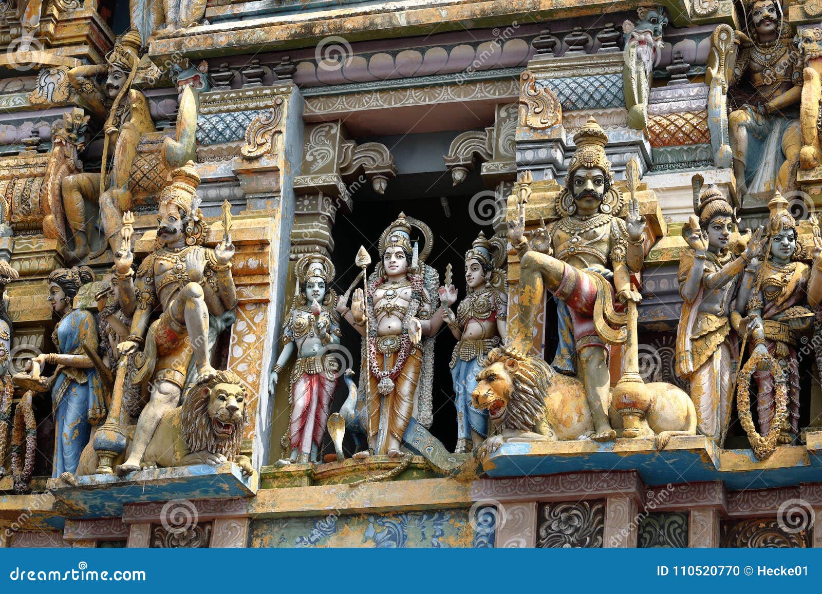 Hindu Temple of Colombo in Sri Lanka Stock Photo - Image of colombo ...