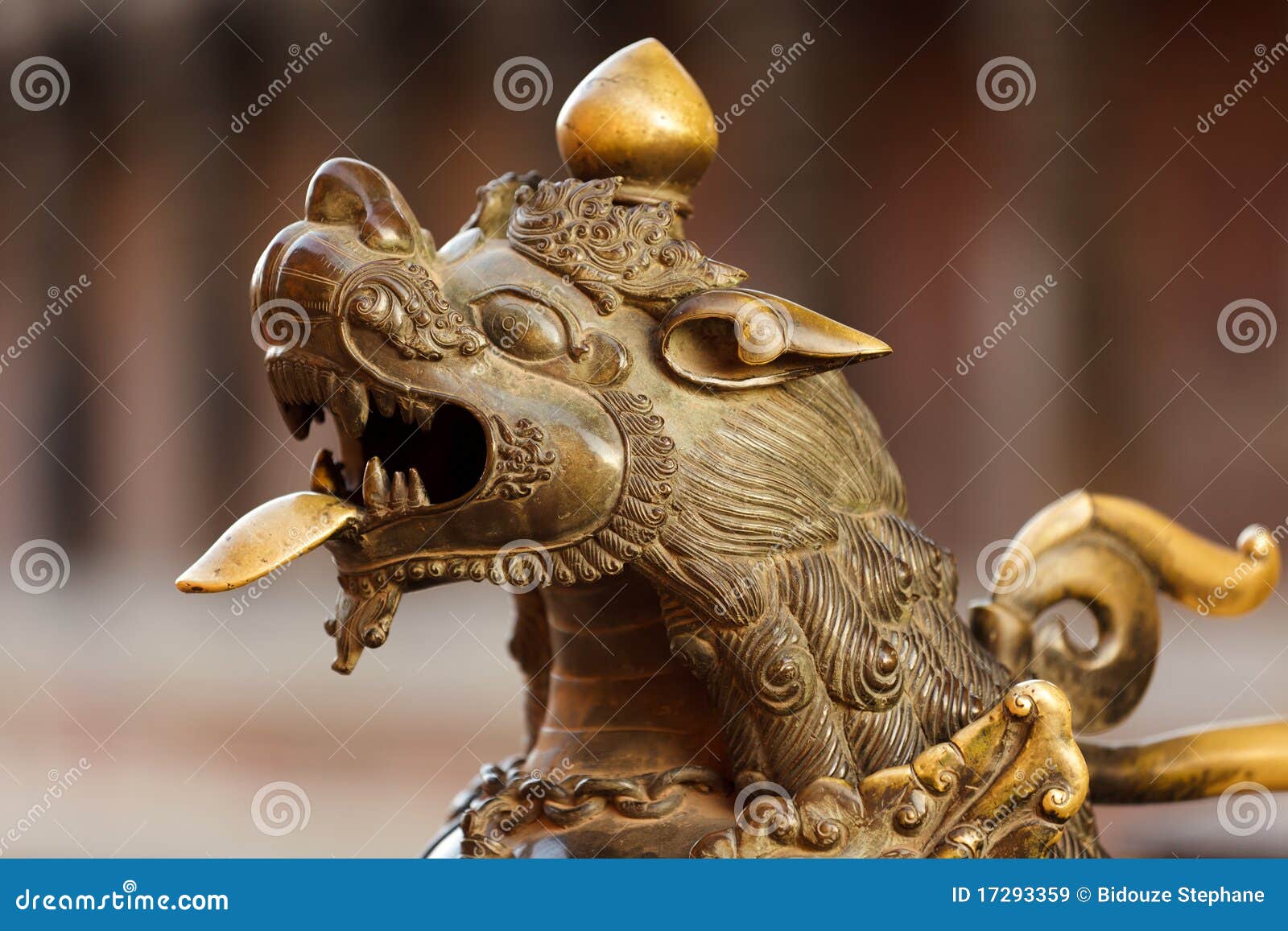 Hindu Temple Guardian Lion Royalty-Free Stock Photo | CartoonDealer.com ...