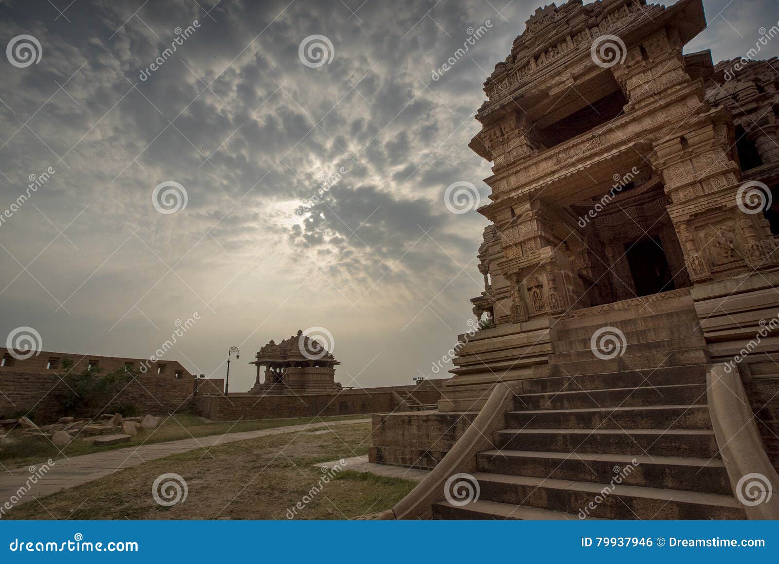 Gwalior - India - Teli-ka-Mandar Hindu Temple Royalty-Free Stock Image ...
