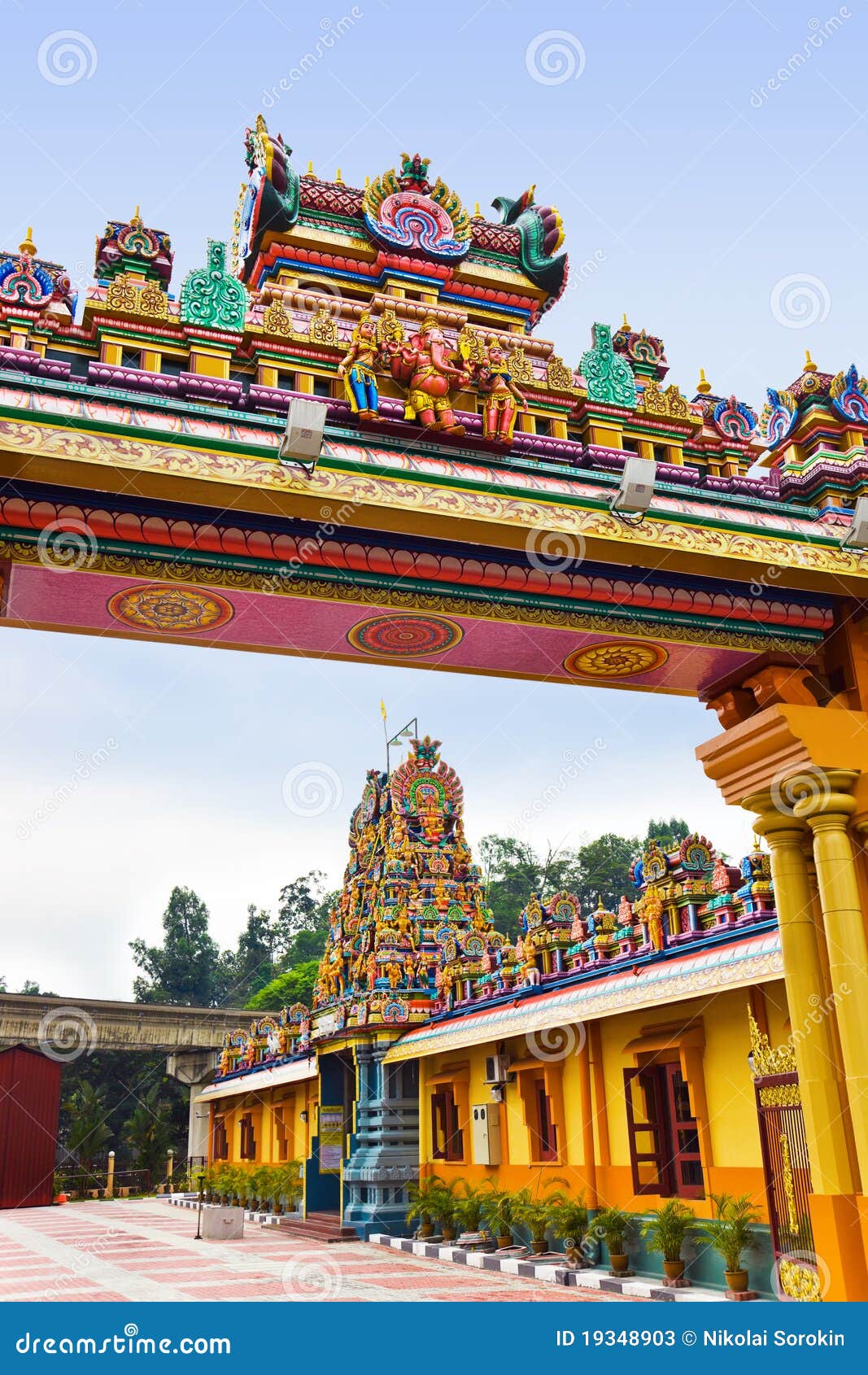 Hindu Temple at Kuala Lumpur Malaysia Stock Image - Image of hinduism ...