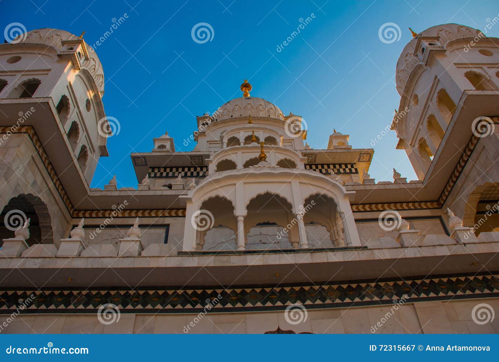 Hindu Temple. Pushkar. India. Stock Image - Image of indian, sanctuary ...