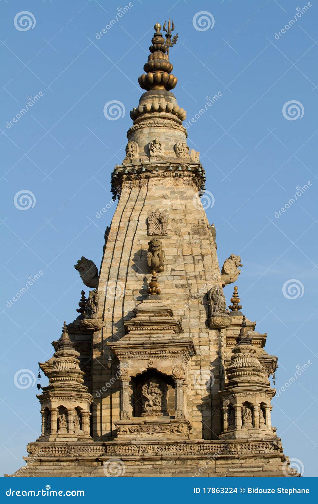 Hindu temple spire stock photo. Image of sunlight, sculptur - 17863224