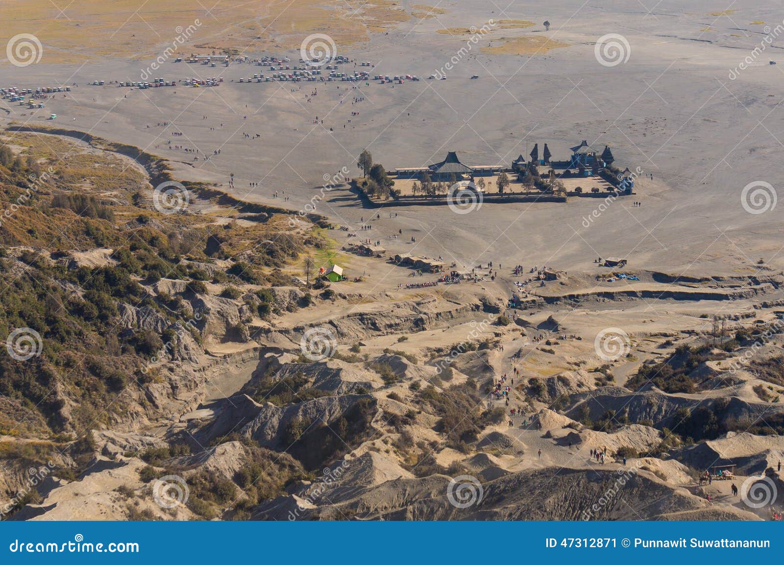 Hindu temple from top view stock image. Image of travel - 47312871