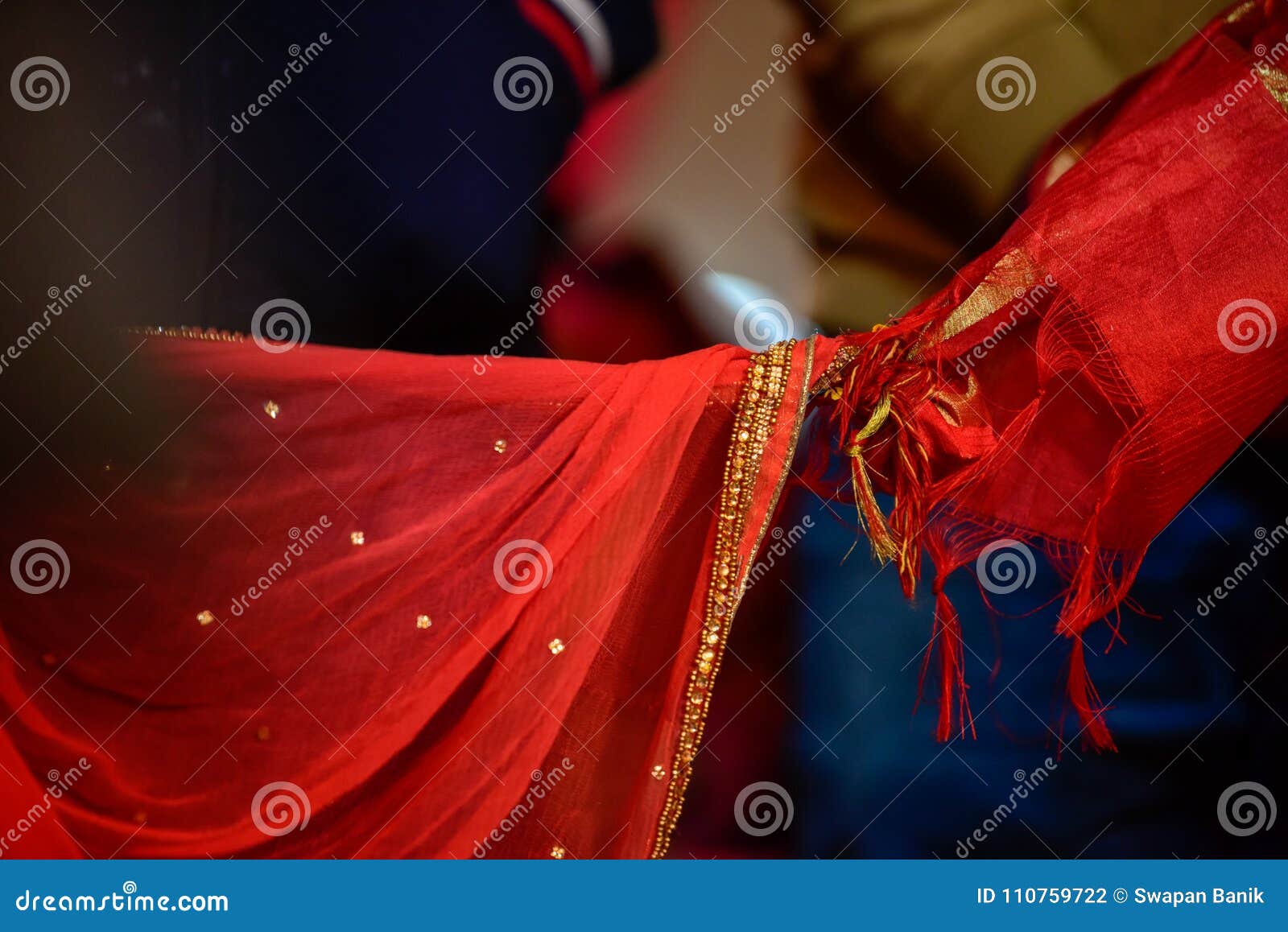 Hindu Wedding Knot stock photo. Image of newly, anniversary - 110759722