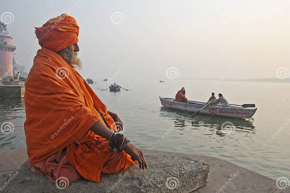 Hinduisim in India editorial stock photo. Image of holy - 23318153