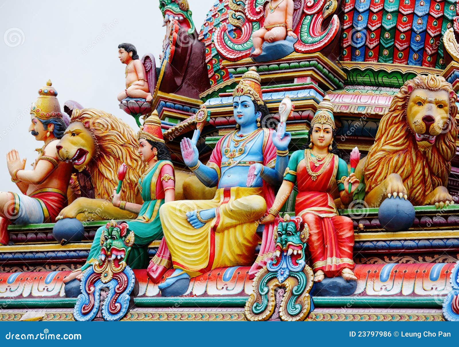 Hinduism statues stock photo. Image of indian, praying - 23797986