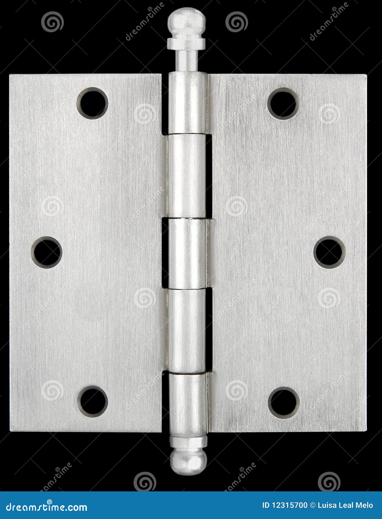 Hinge stock photo. Image of steel, texture, glitter, isolated - 12315700