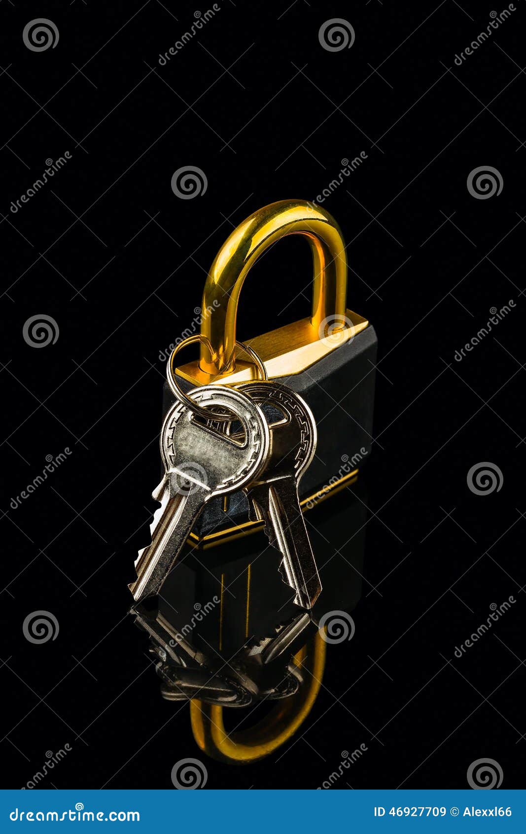 Hinged lock stock image. Image of protect, gray, black - 46927709