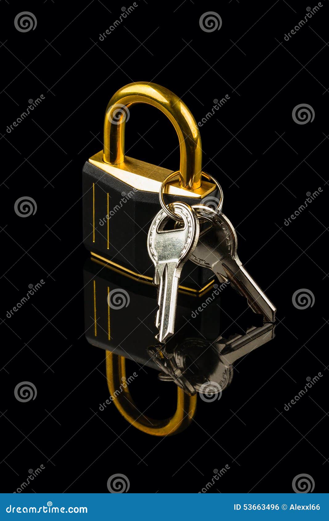 Hinged lock stock photo. Image of padlock, door, ring - 53663496