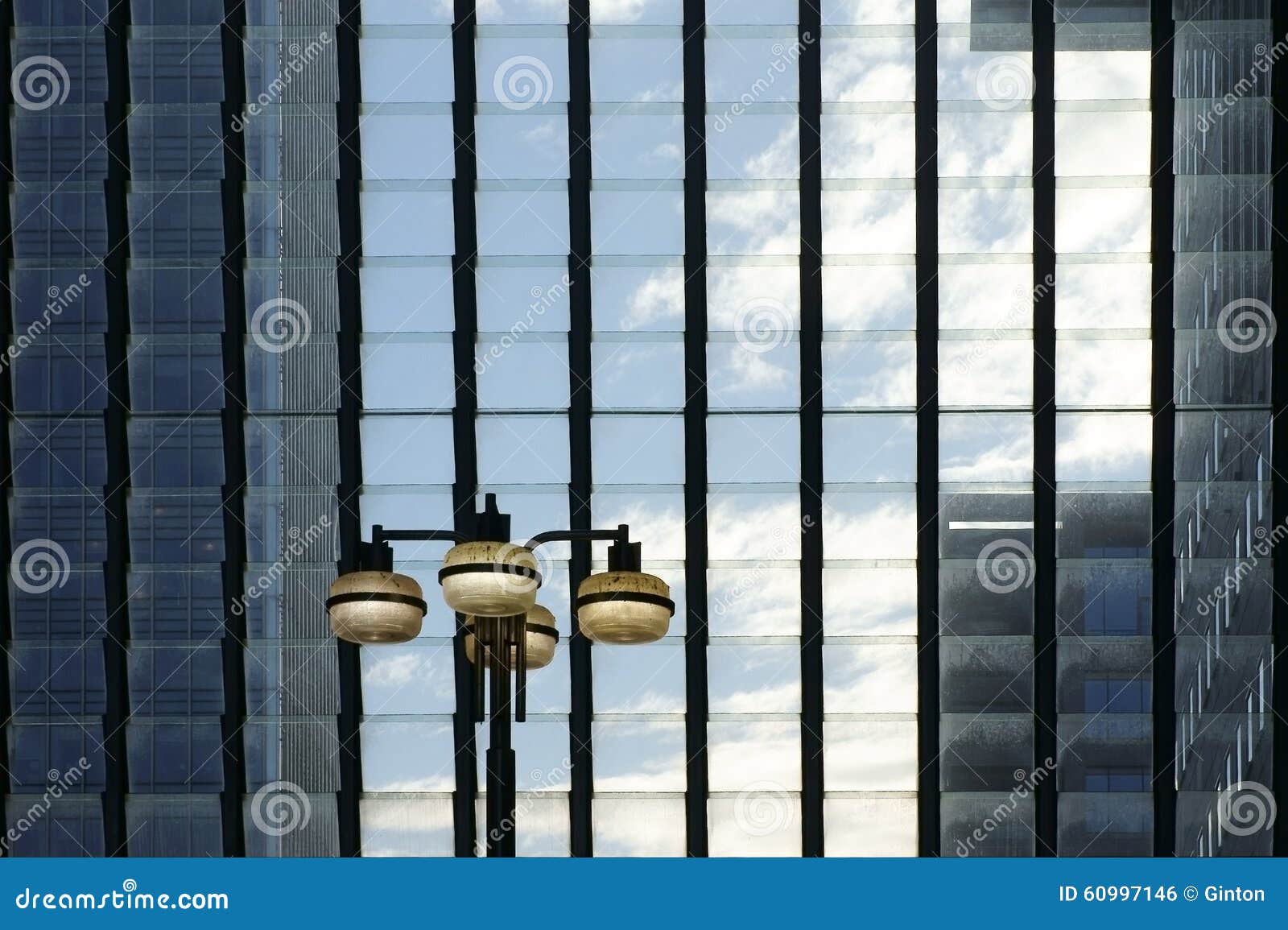 Hinged Windows with Lantern Stock Photo - Image of streetlight ...