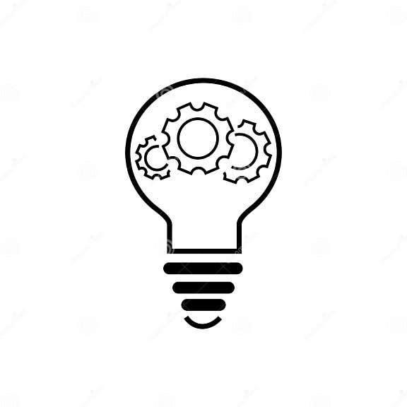 Hint vector icon stock vector. Illustration of electricity - 144589667