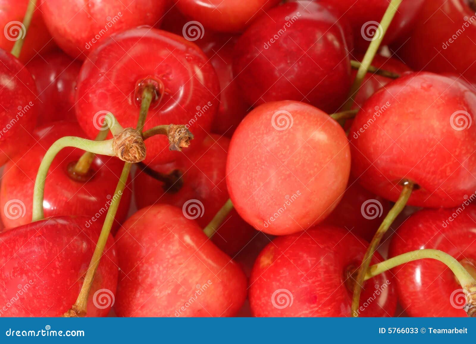 Hintergrund der Kirschen stockbild. Bild von frucht, kirsche - 5766033