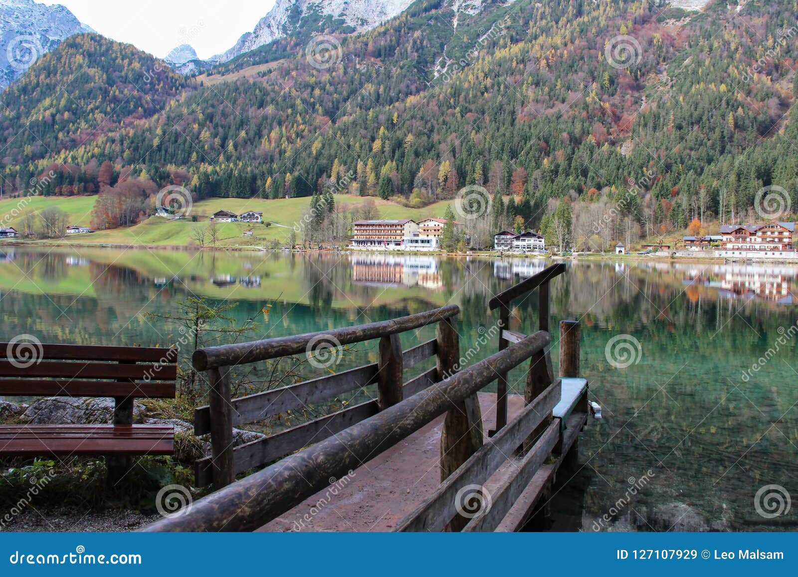 Hintersee Ramsau, Germany stock image. Image of germany - 127107929