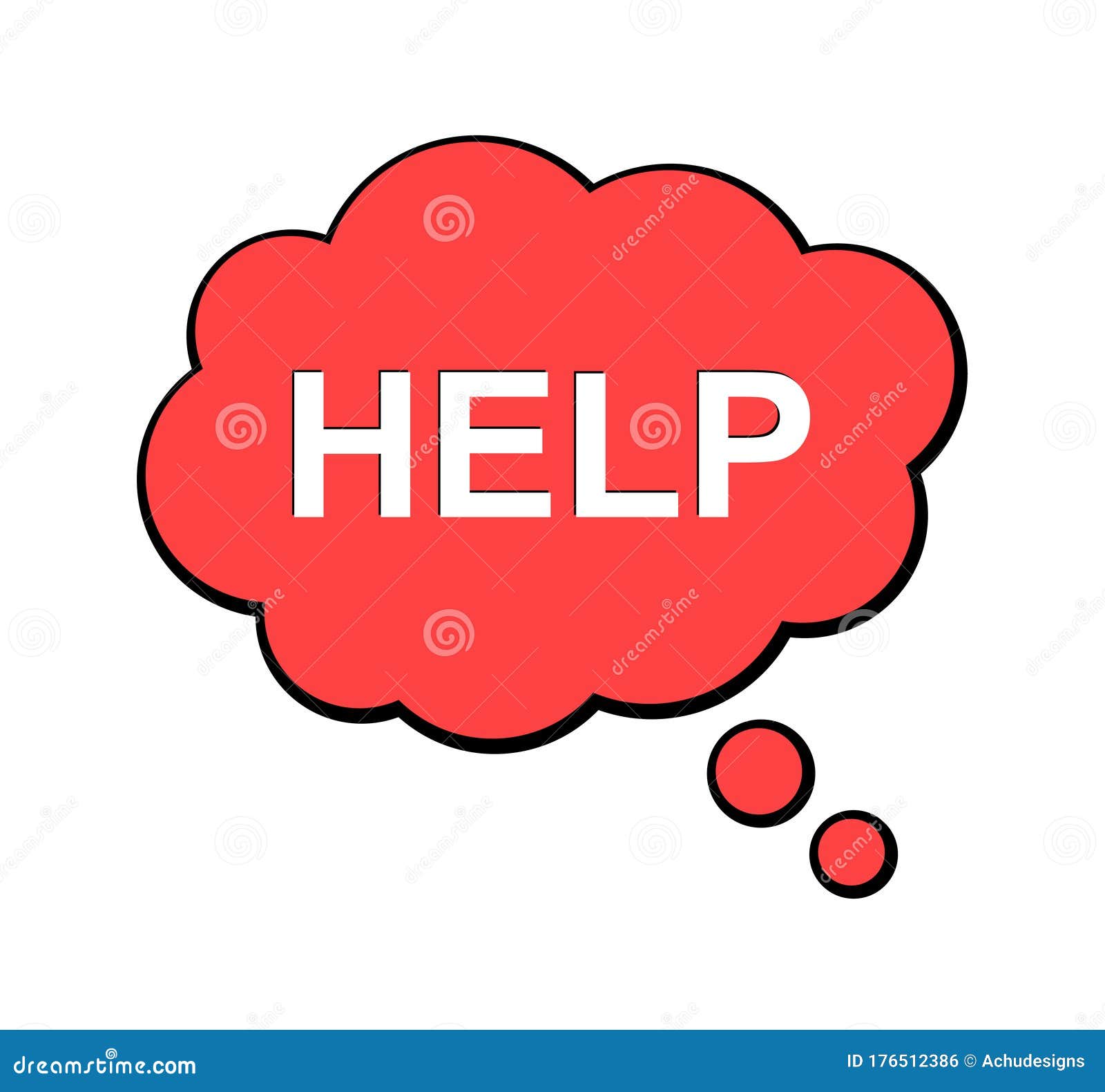 Help speech bubble stock vector. Illustration of frame - 176512386