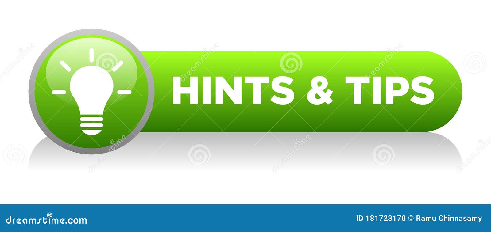 Hints and tips stock illustration. Illustration of background - 181723170