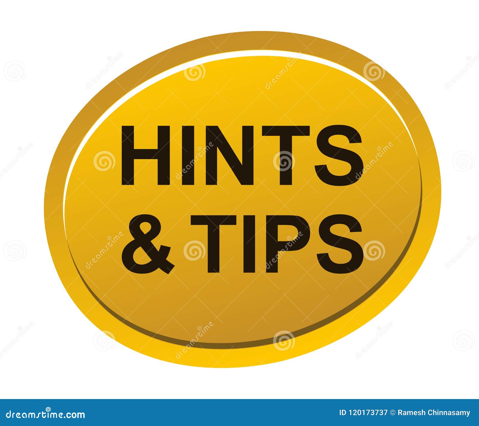 Hints and tips stock vector. Illustration of guide, hint - 120173737