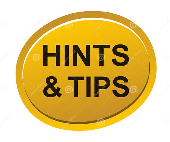 Hints and tips stock vector. Illustration of guide, hint - 120173737