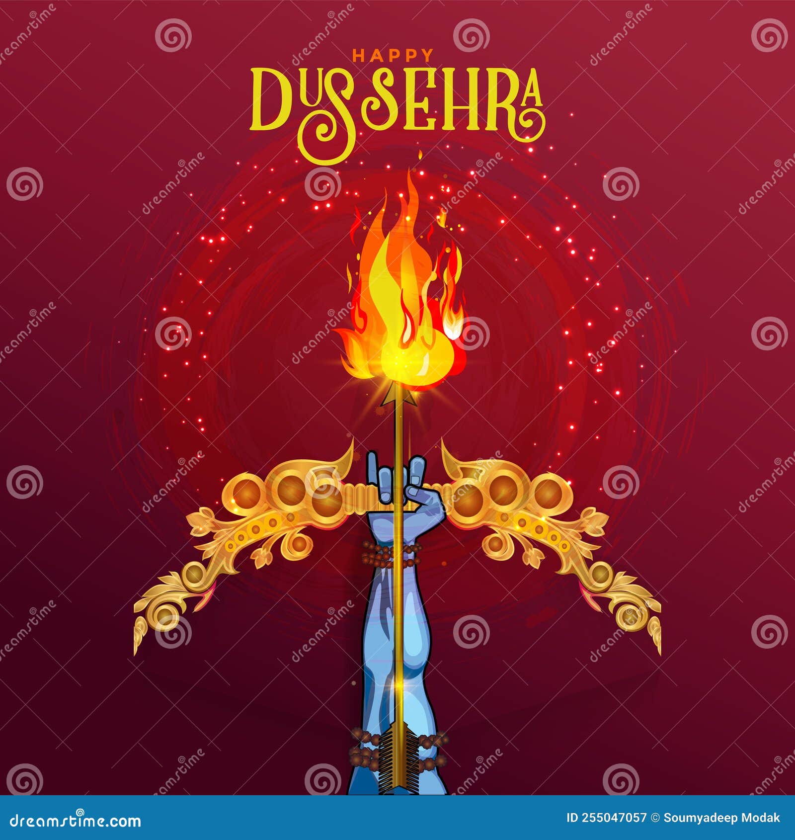 Happy Dussehra Vijayadashami Also Known As Dasahara, Dusshera, Dasara ...