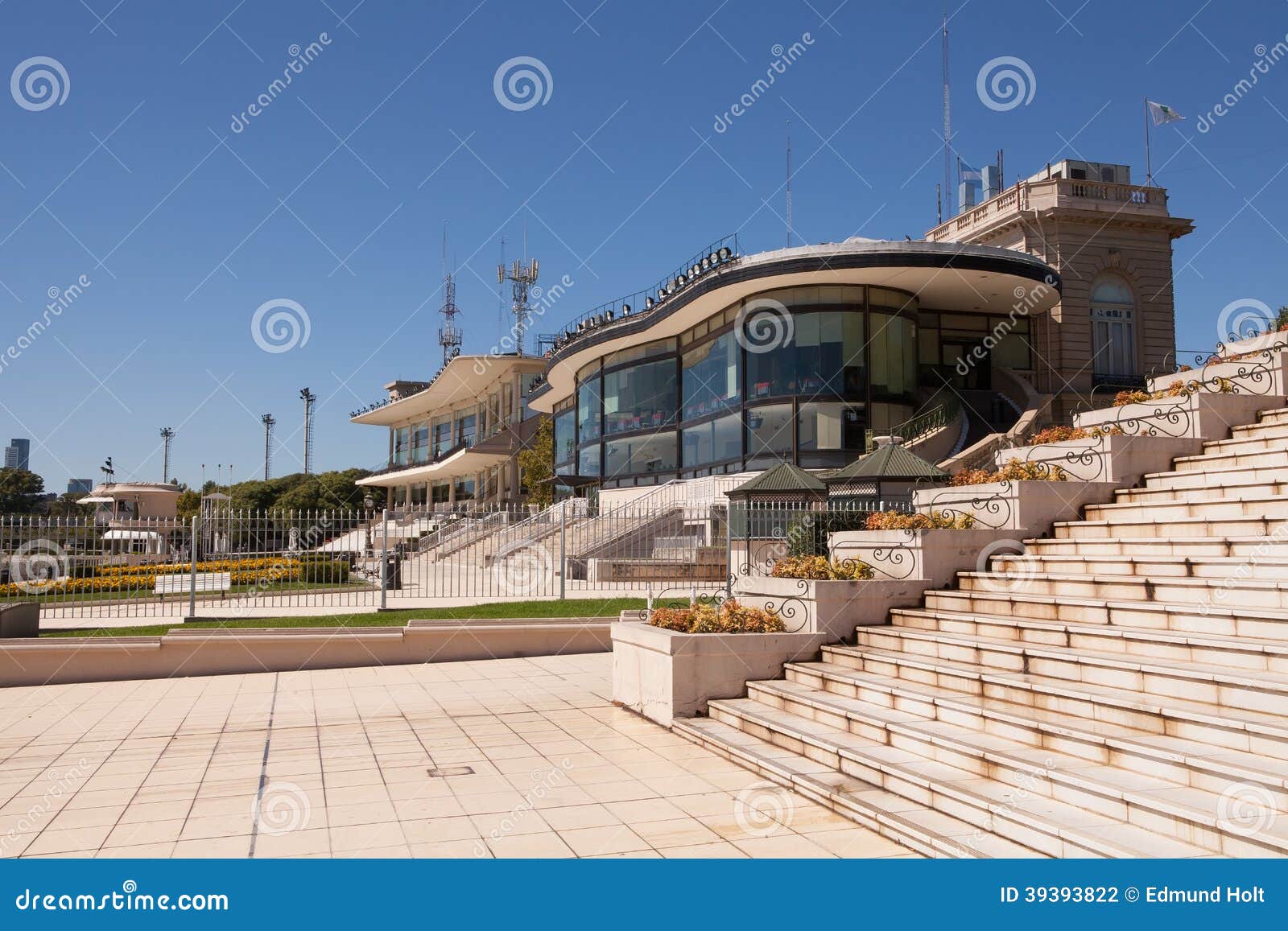 Hipódromo De Palermo, Buenos Aires Foto de archivo - Imagen de cristal ...