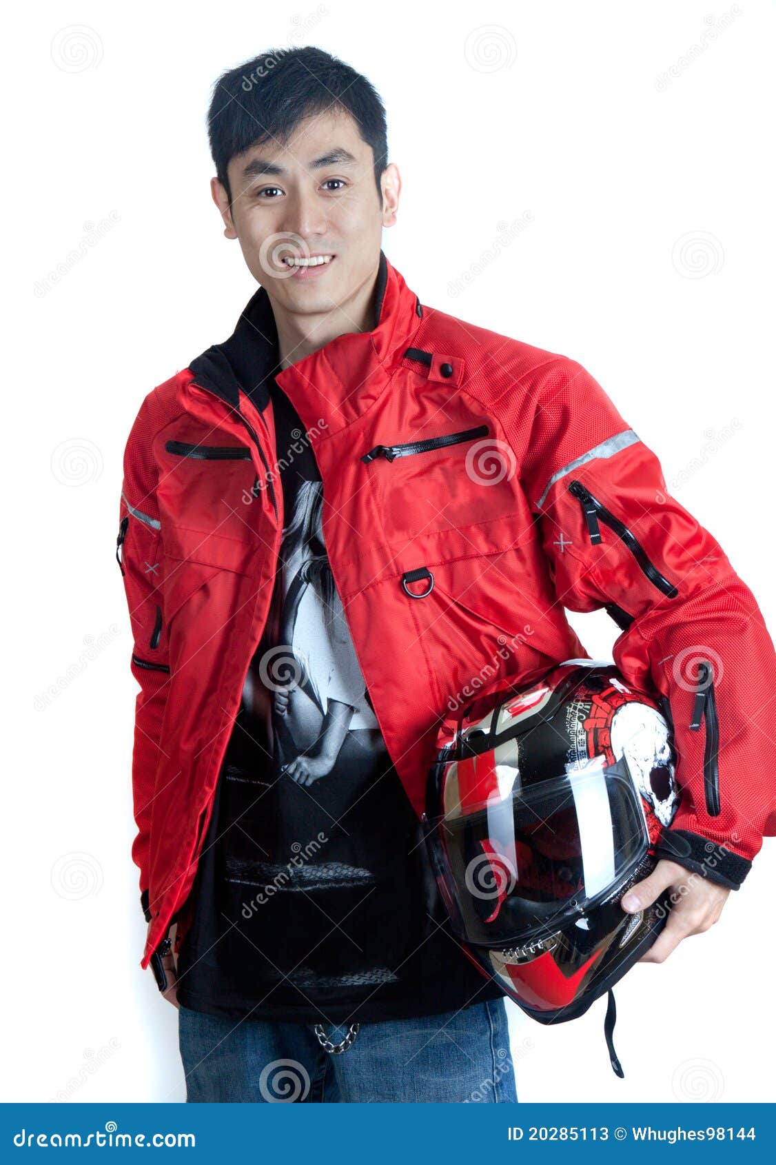 Hip Asian motorcycle rider stock image. Image of expression - 20285113