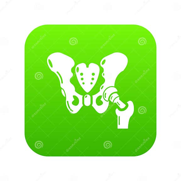 Hip Bone Icon, Simple Style. Stock Vector - Illustration of injury ...