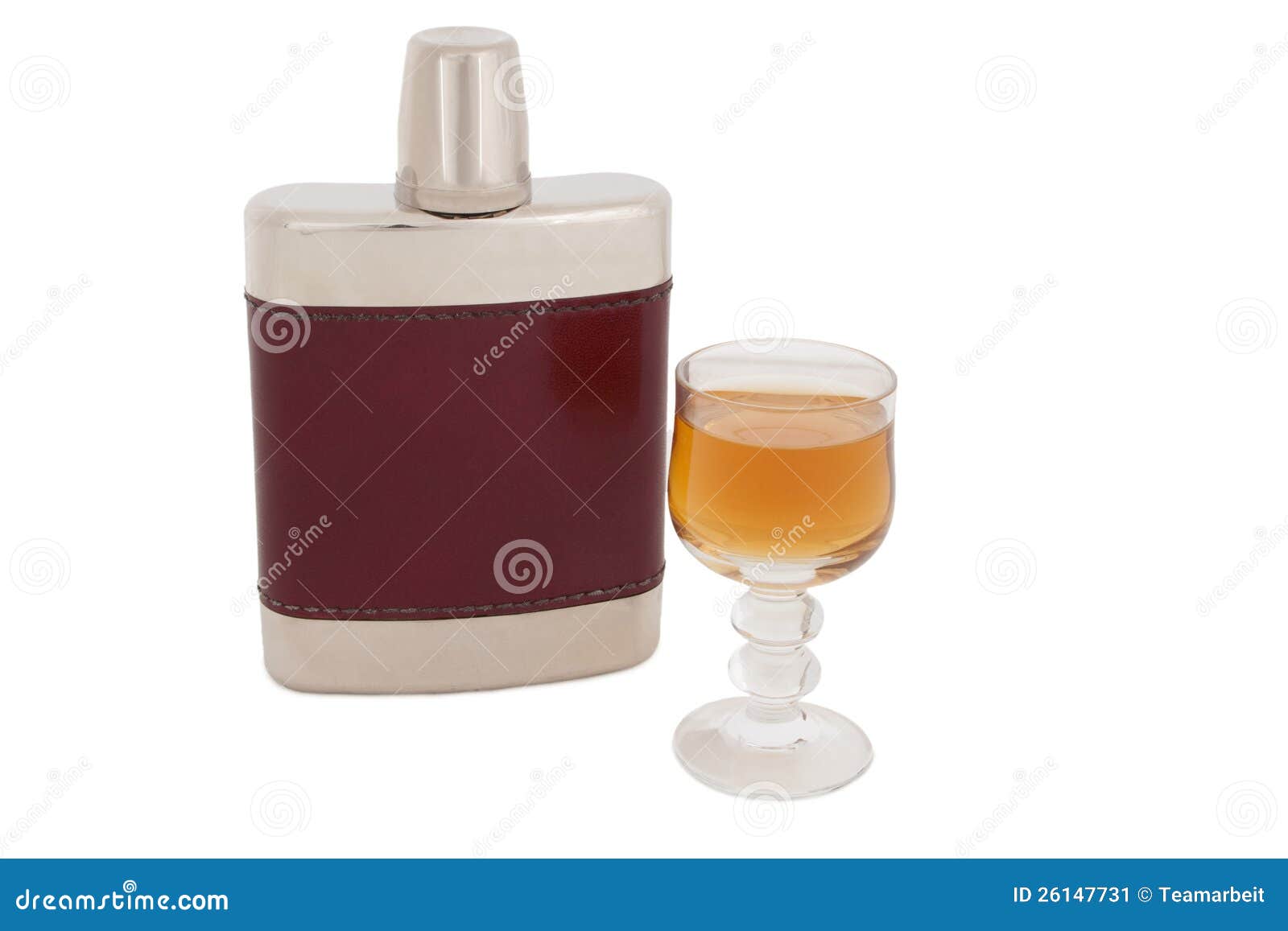 Hip flask with brandy stock image. Image of booze, drunk - 26147731