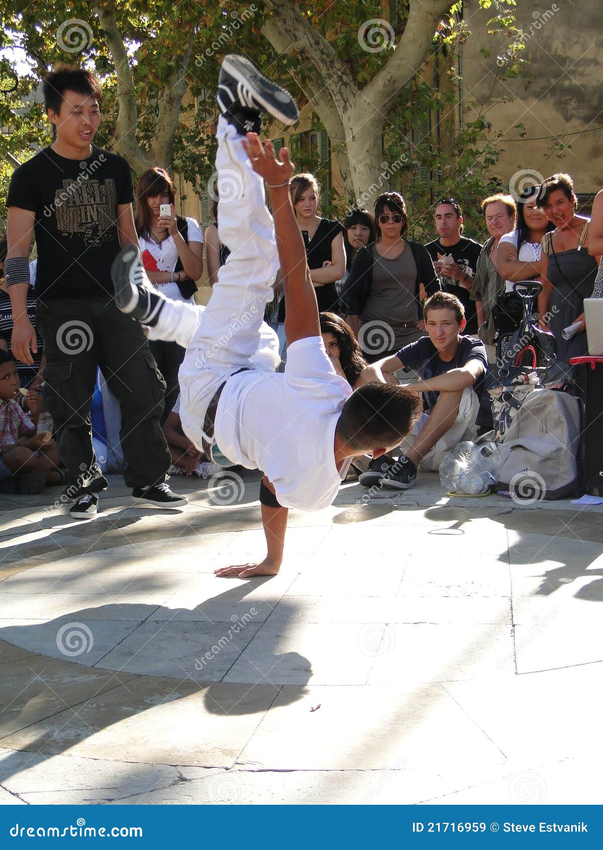 Hip-Hop Breakdancers Compete in Pairs, Editorial Stock Image - Image of ...