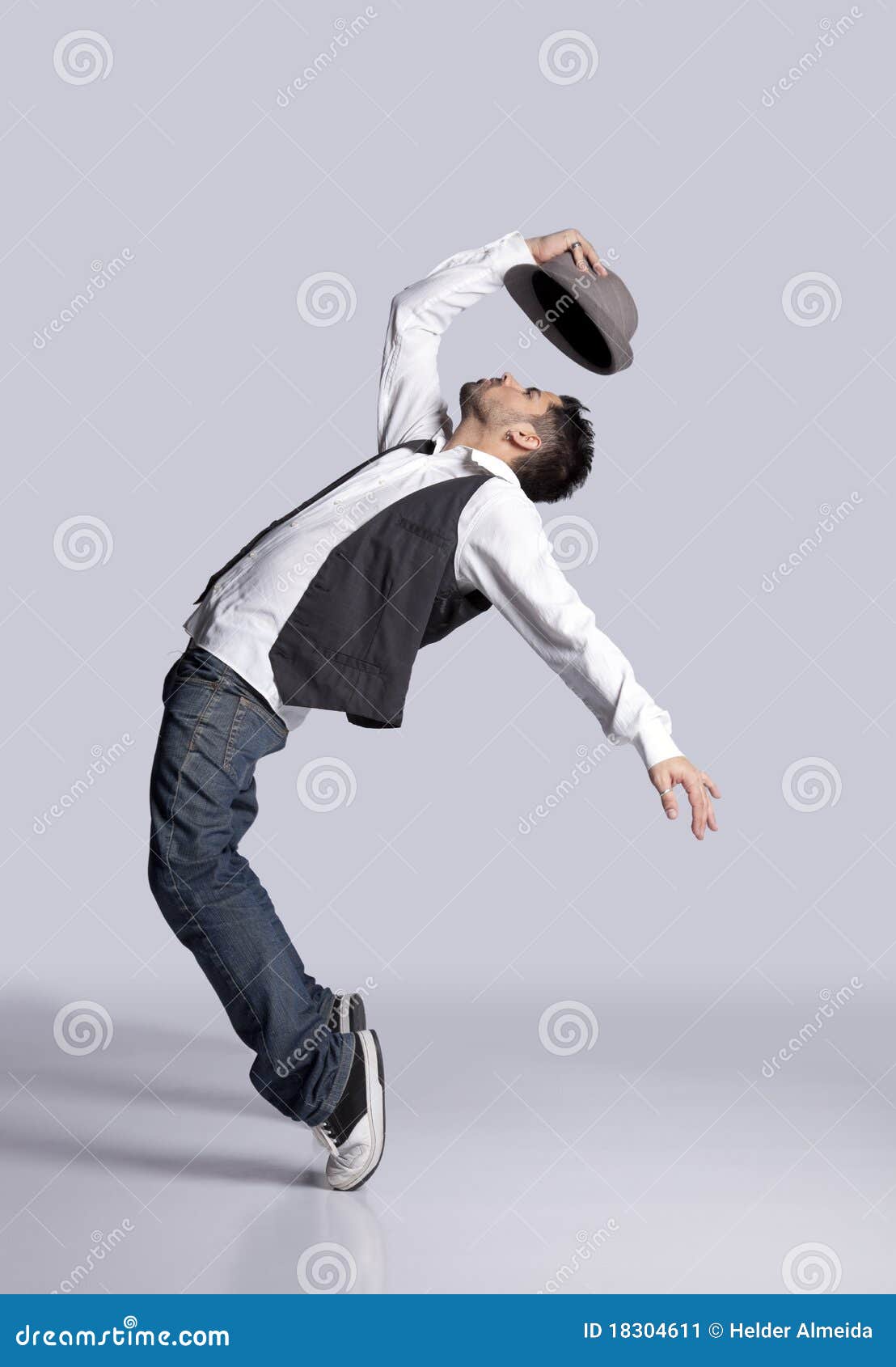Hip hop dancer stock image. Image of aerobics, falling - 18304611