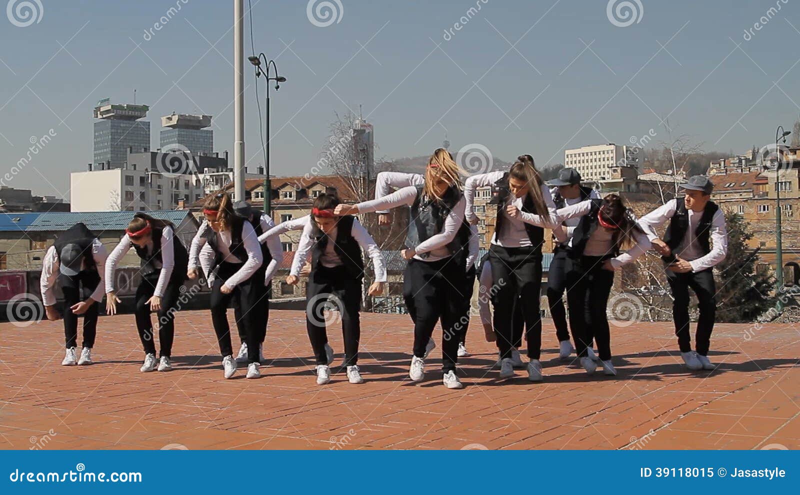 Hip Hop Dancer Dancing at the Street Stock Video - Video of cool ...