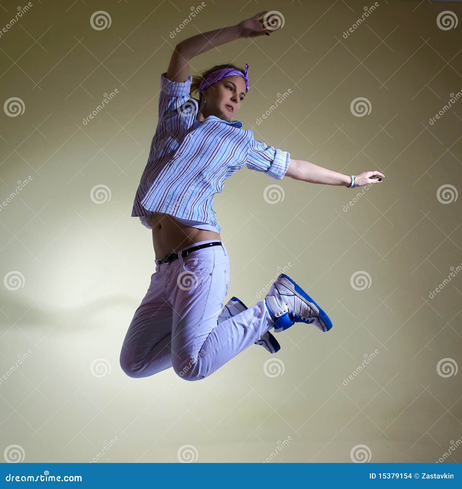 Hip-hop dancer jumping stock photo. Image of fitness - 15379154