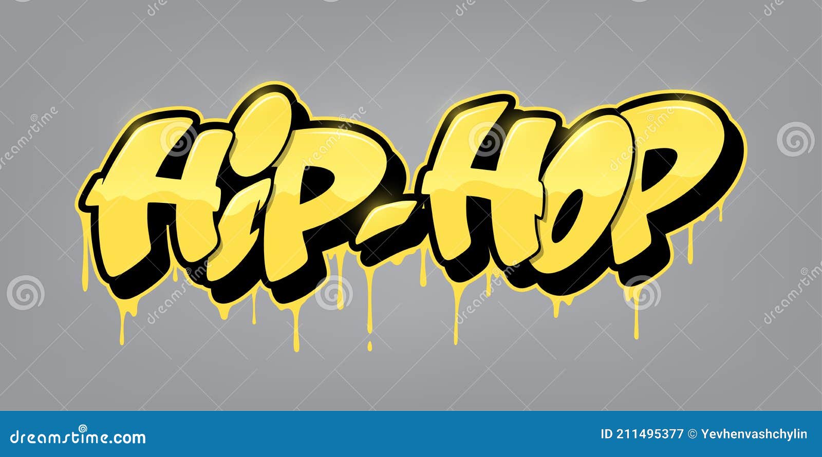 Hip Hop Font in Graffiti Style. Vector Illustration. Stock Vector ... Hip Hop Font in Graffiti Style. Vector Illustration. Stock Vector ...