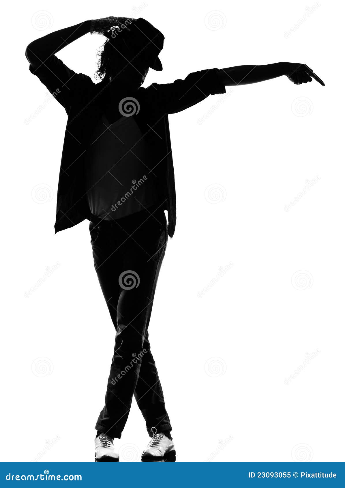 Hip Hop Funk Dancer Dancing Man Stock Image - Image of funky, cutout ...