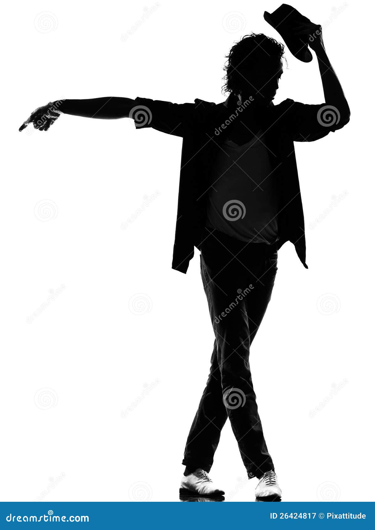 Hip Hop Funk Dancer Dancing Man Stock Image - Image of shadow, shot ...