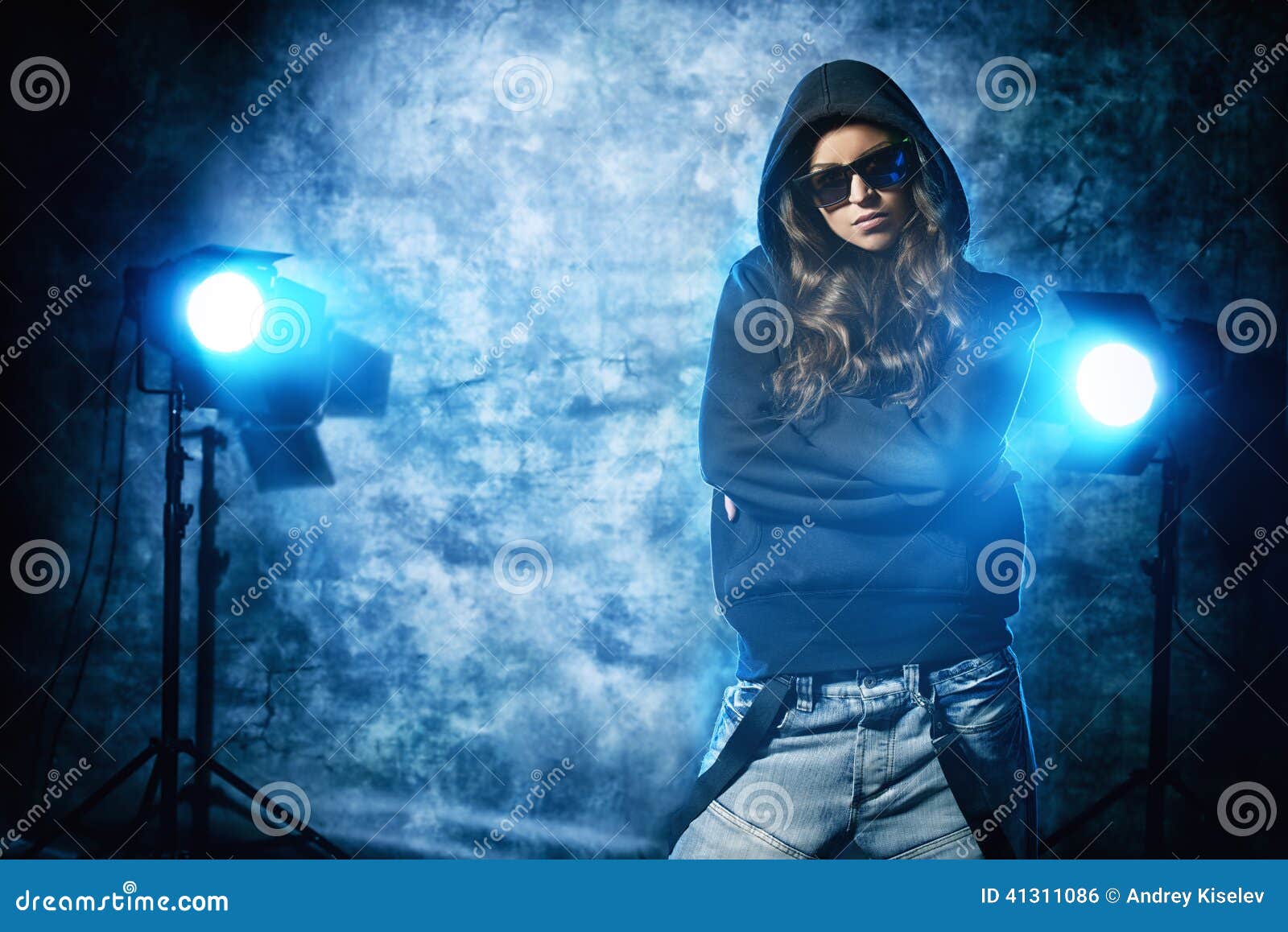 Hip-hop grunge stock photo. Image of acrobat, dark, grungy - 41311086