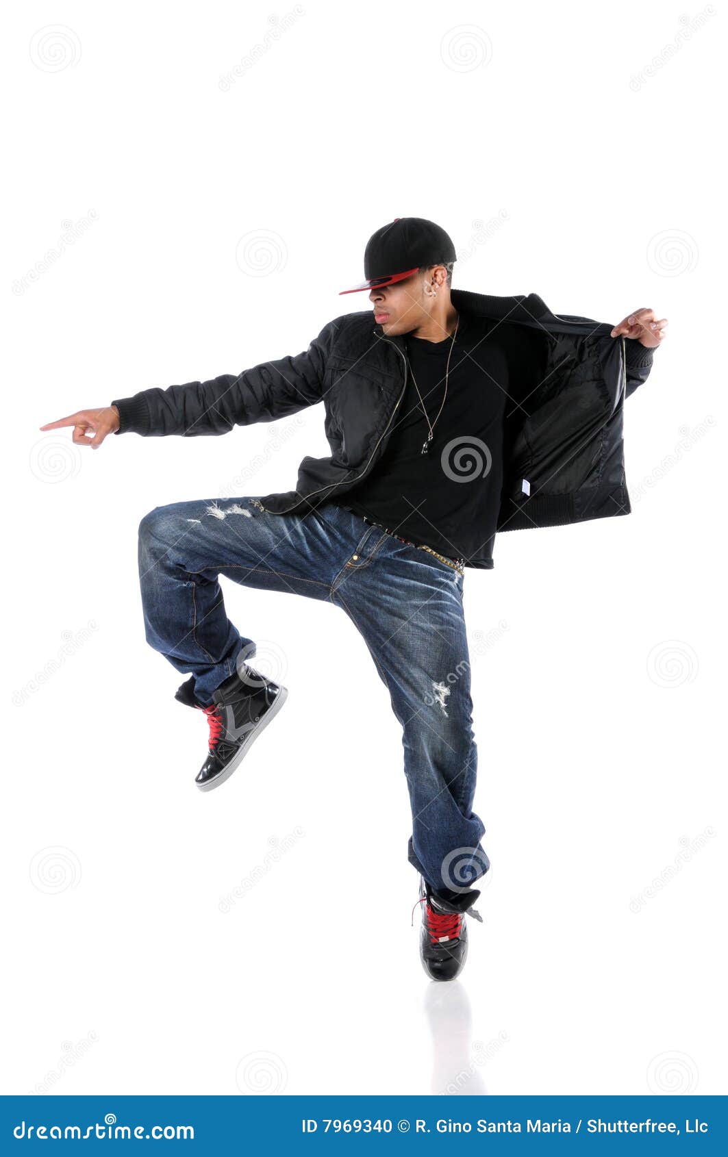 Hip Hop Man Dancing stock photo. Image of handsome, expressive - 7969340