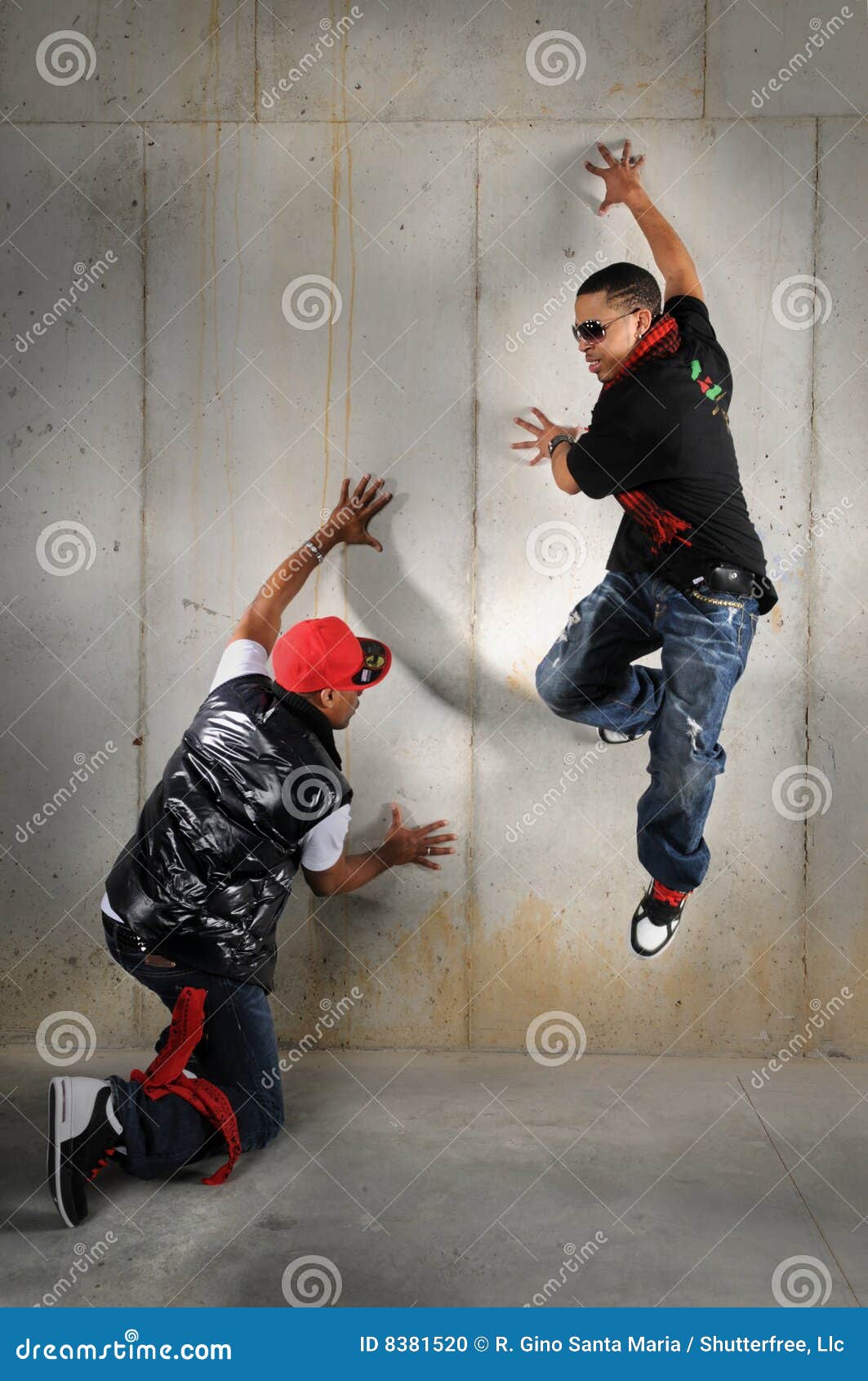 Hip Hop Men Performing stock photo. Image of fashionable - 8381520