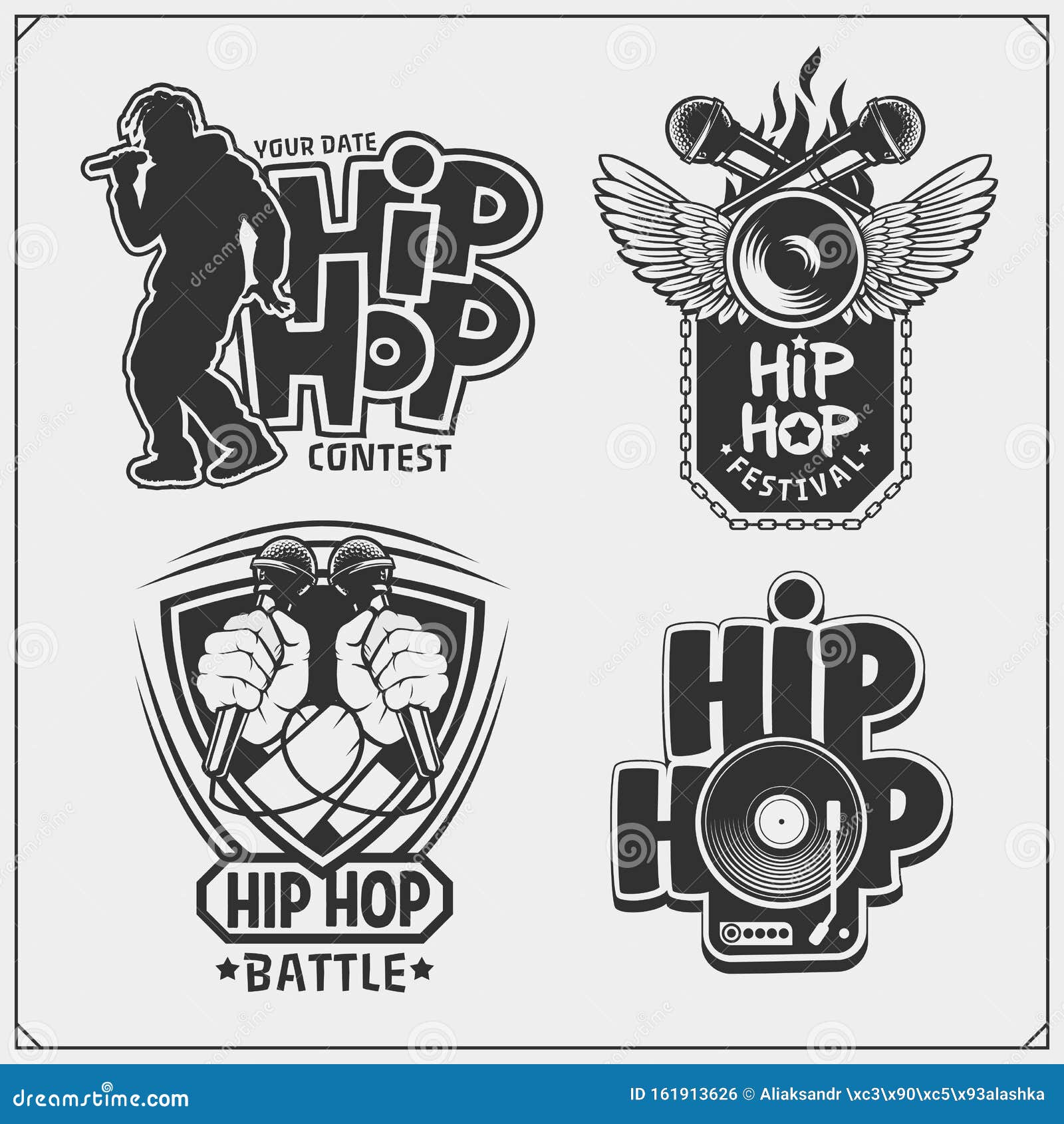 Rap Record Labels Emblems