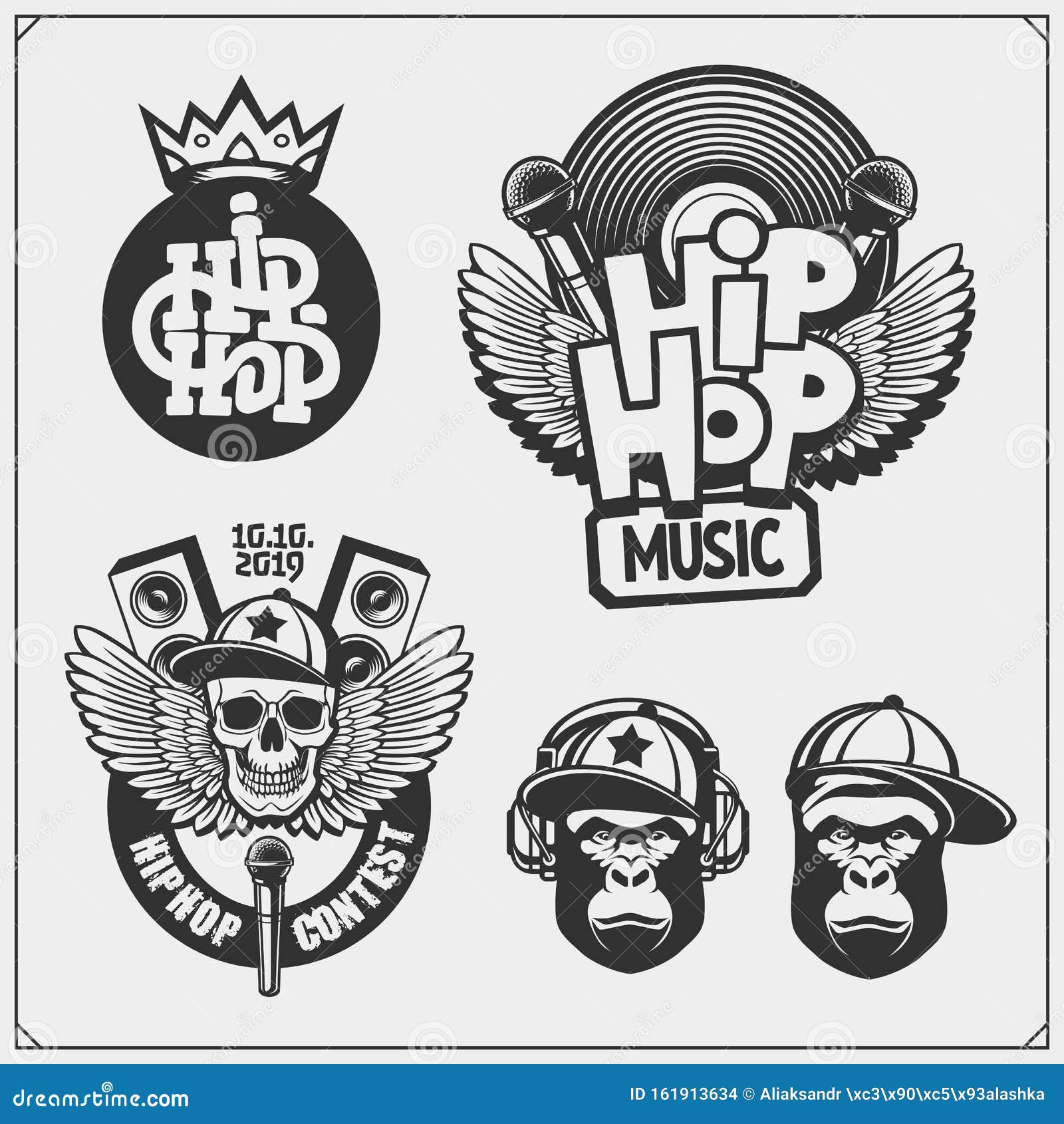 Rap Record Labels Emblems