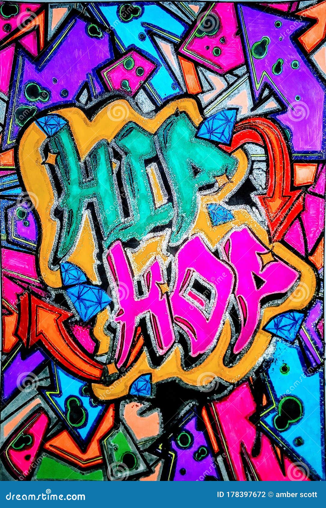 Hip Hop 90& X27;s Retro Editorial Photography - Image of poster ...