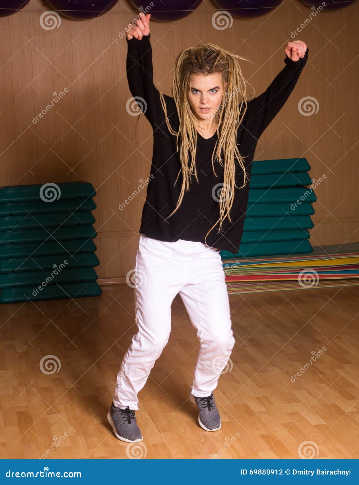 Hip-hop is Shown by Skilful Dance Stock Photo - Image of style, young ...