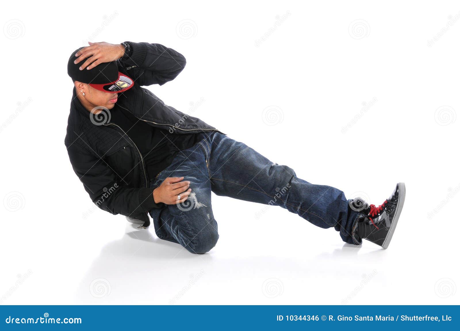 Hip Hop Style Dancer stock photo. Image of trend, attractive - 10344346