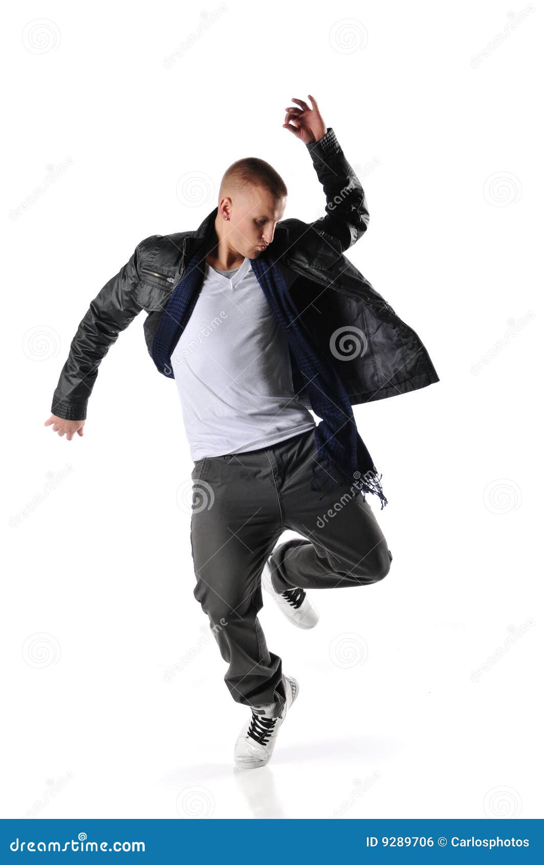 Hip-hop style dancer stock photo. Image of adolescence - 9289706