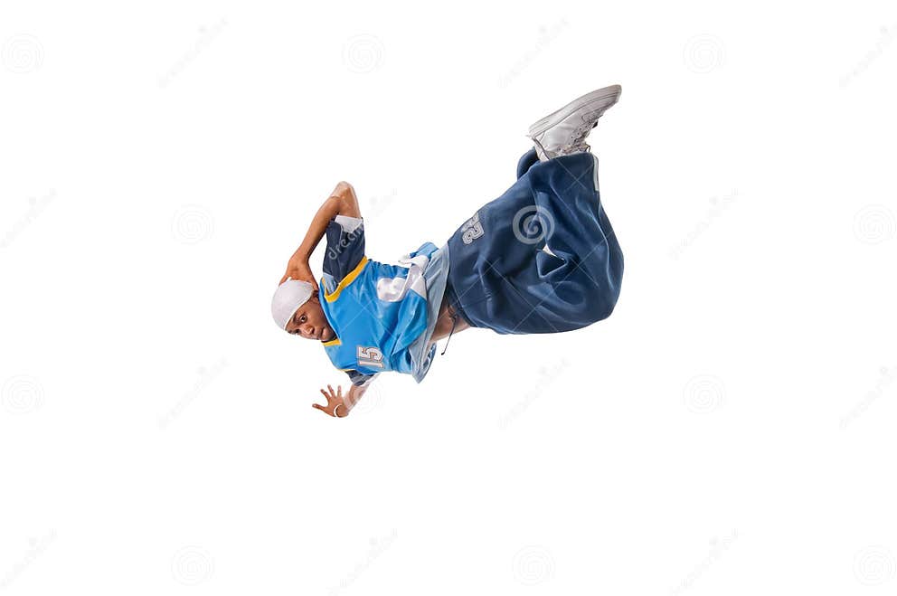 Hip-hop Young Man Making Cool Move Stock Photo - Image of performance ...